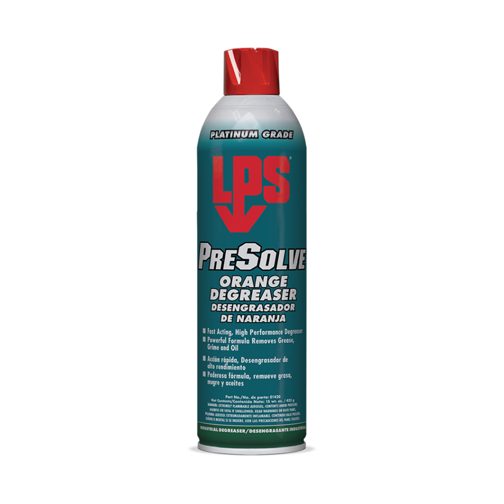 Desengrasante Industrial Base Solvente Cítricos Presolve – LPS– 425 g ...
